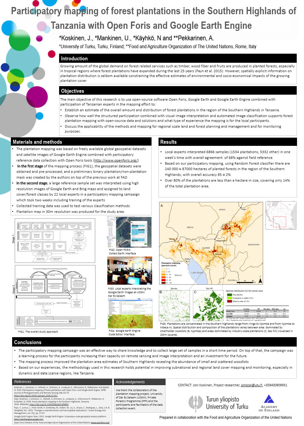 Publications and posters – UTU Geospatial Labs